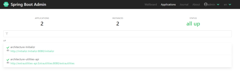 Guía de uso de Spring Boot Admin Server – Onesait Platform Community