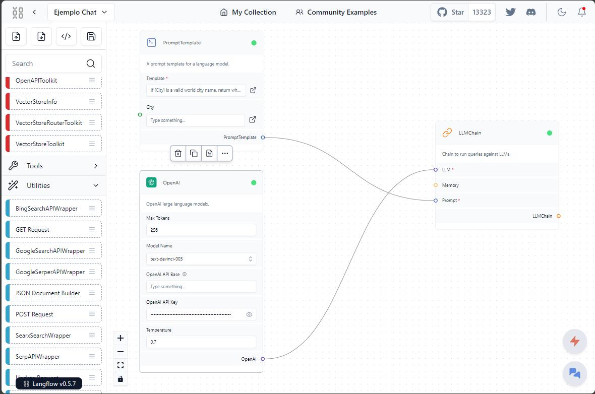 Getting to know Langflow – Onesait Platform Community
