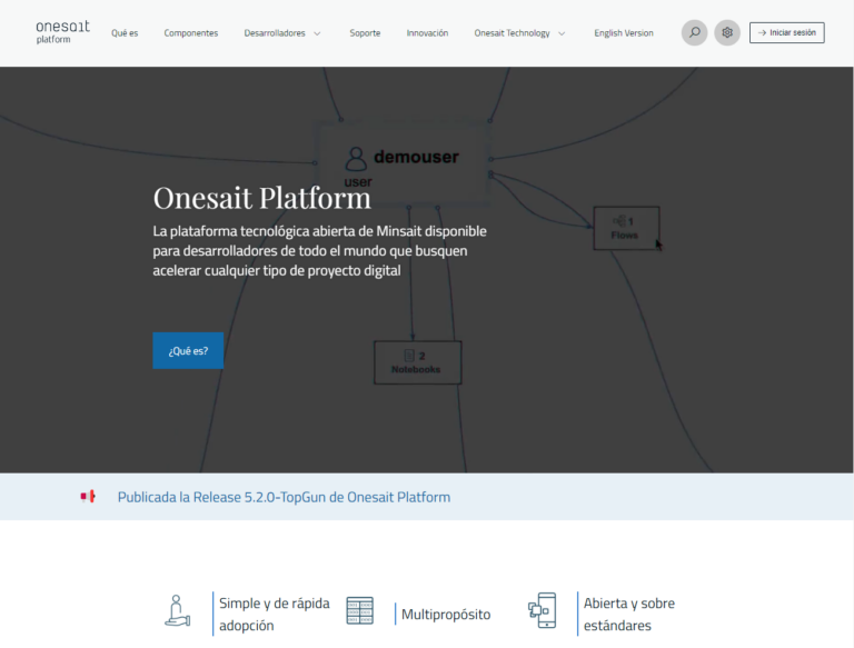 Nueva web de Onesait Platform – Onesait Platform Community