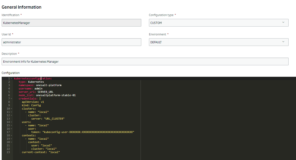 Gestión de PODs de Kubernetes desde Control Panel – Onesait Platform ...